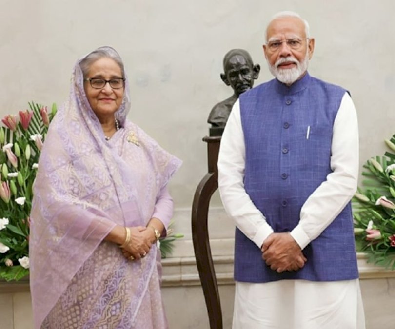 PM Narendra Modi Holds Talks With His Bangladesh Counterpart Sheikh Hasina In New Delhi ...