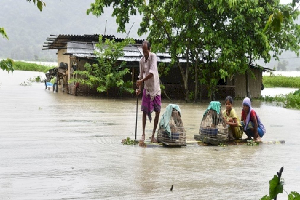 Over 24 Lakh People Reeling Under Fury Of Floods In Assam State News